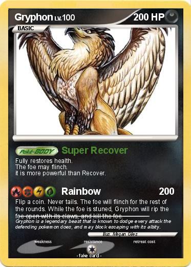 Pokémon Gryphon 18 18 - Super Recover - My Pokemon Card