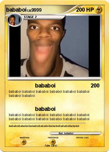 Pokémon bababoi 2 2 - bababoi - My Pokemon Card