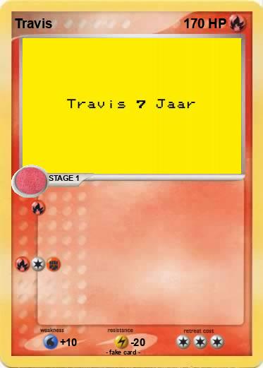 Pokémon Travis 263 263 - My Pokemon Card