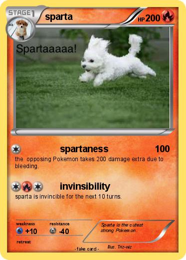 Pokémon sparta 199 199 - spartaness - My Pokemon Card