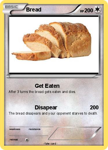 Pokémon Bread 87 87 - Get Eaten - My Pokemon Card