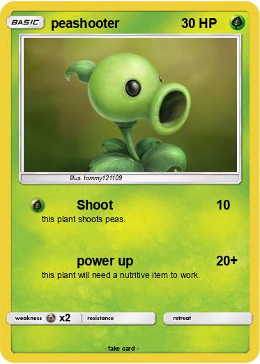 Pokémon peashooter 671 671 - Shoot - My Pokemon Card