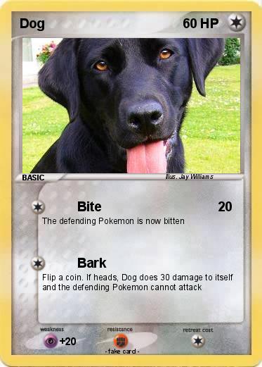Pokémon Dog 725 725 - Bite - My Pokemon Card