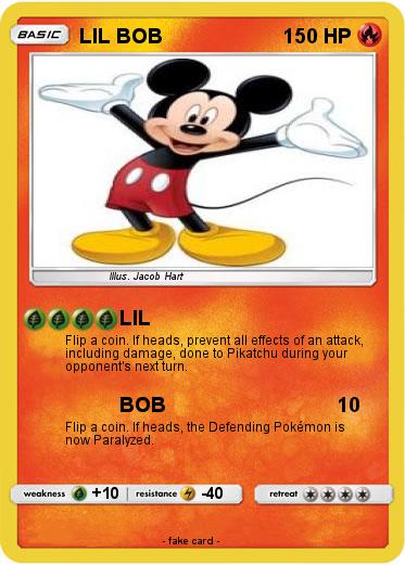 Pokémon LIL BOB - LIL - My Pokemon Card