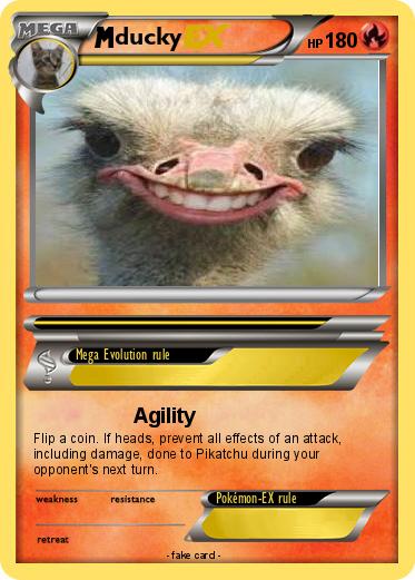 Pokémon ducky 294 294 - Agility - My Pokemon Card