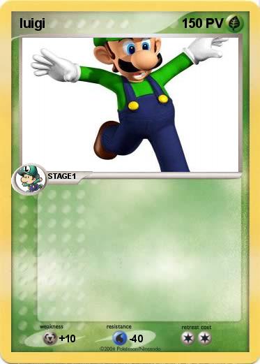Pokémon luigi 347 347 - Ma carte Pokémon