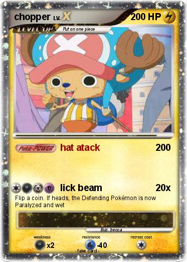 Pokémon chopper 423 423 - hat atack - My Pokemon Card