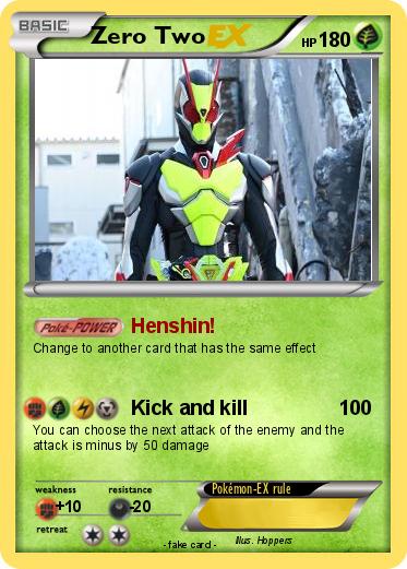 Pokémon Zero Two 66 66 - Henshin! - My Pokemon Card