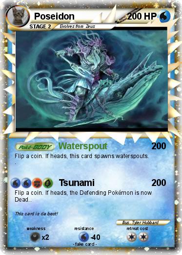 Pokémon Poseidon 776 776 - Waterspout - My Pokemon Card