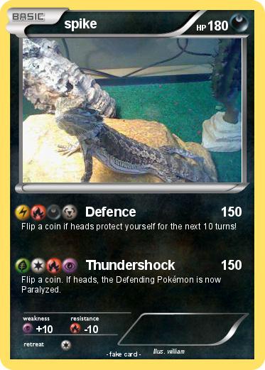 Pokémon spike 369 369 - Defence - My Pokemon Card