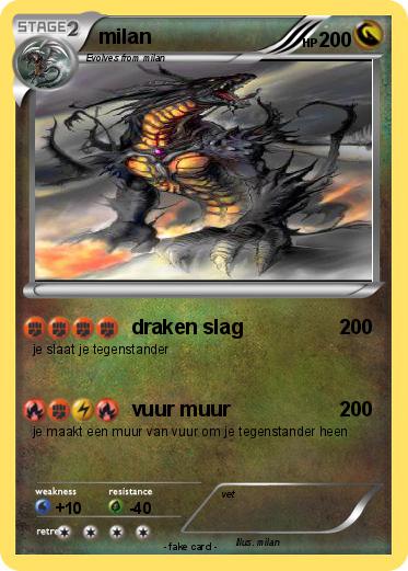 Pokémon milan 97 97 - draken slag - My Pokemon Card