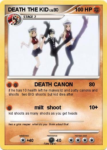Pokémon DEATH THE KID 30 30 - DEATH CANON - My Pokemon Card