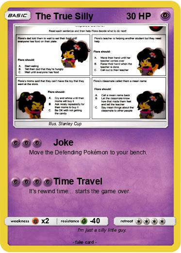 Pokémon The True Silly - Joke - My Pokemon Card