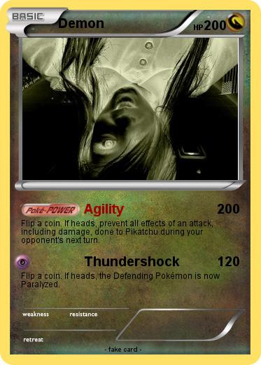 Pokémon Demon 2309 2309 - Agility - My Pokemon Card