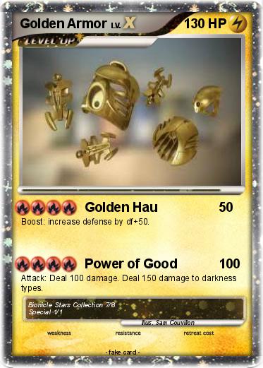 Pokémon Golden Armor 3 3 - Golden Hau - My Pokemon Card