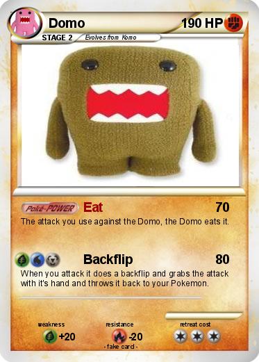 Pokémon Domo 265 265 - Eat - My Pokemon Card