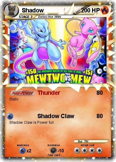 Pokémon Shadow 5587 5587 - Thunder - My Pokemon Card