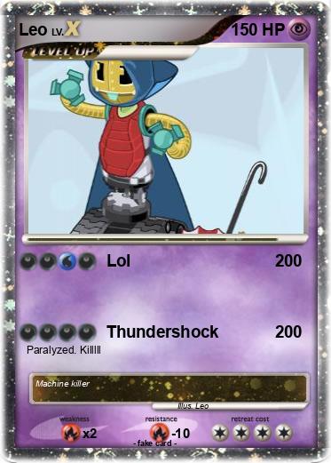 Pokémon Leo 1512 1512 - Lol - My Pokemon Card