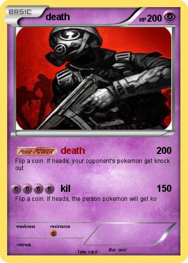 Pokémon death 3222 3222 - death - My Pokemon Card