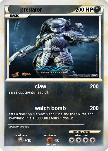 Pokémon predator 540 540 - claw - My Pokemon Card
