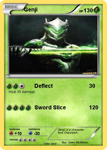 Pokémon Genji 126 126 - Deflect - My Pokemon Card