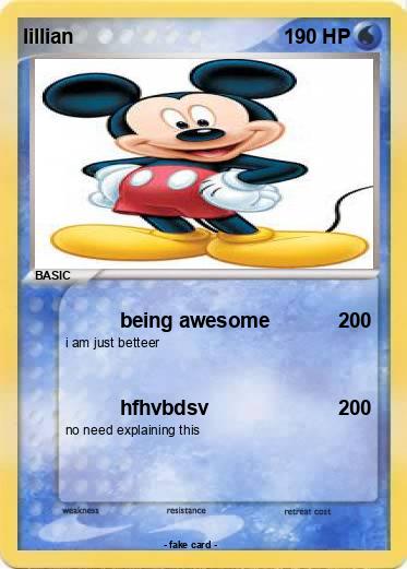 Pokémon lillian 23 23 - being awesome - My Pokemon Card