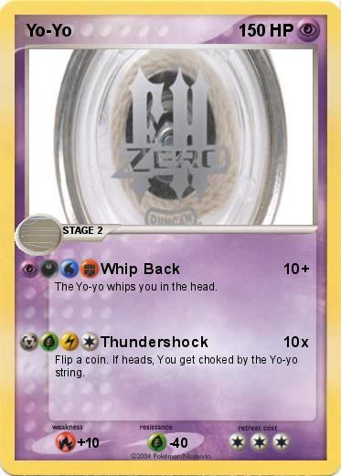 Pokémon Yo Yo - Whip Back - My Pokemon Card