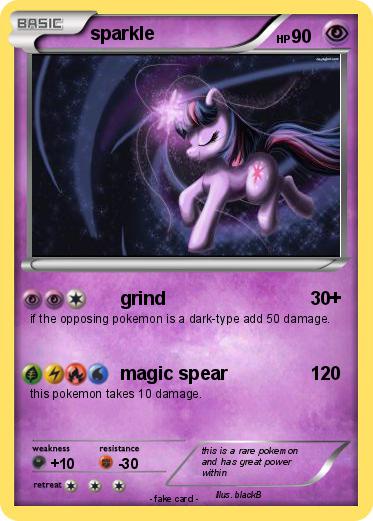 Pokémon sparkle 48 48 - grind - My Pokemon Card
