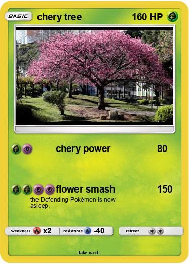 Pokémon chery tree - chery power - My Pokemon Card