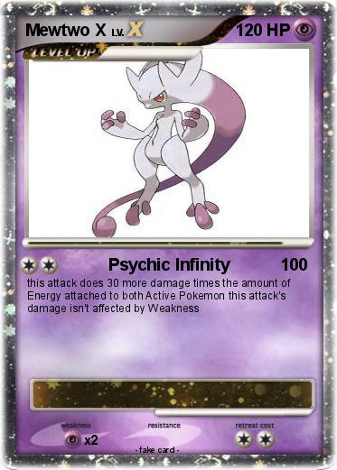 Pokémon Mewtwo X 118 118 - Psychic Infinity - My Pokemon Card