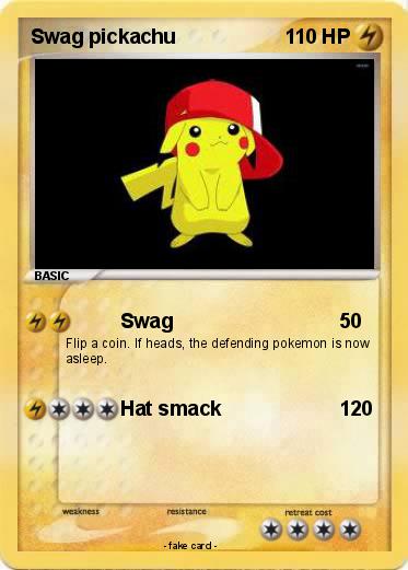 Pokémon Swag pickachu 1 1 - Swag - My Pokemon Card