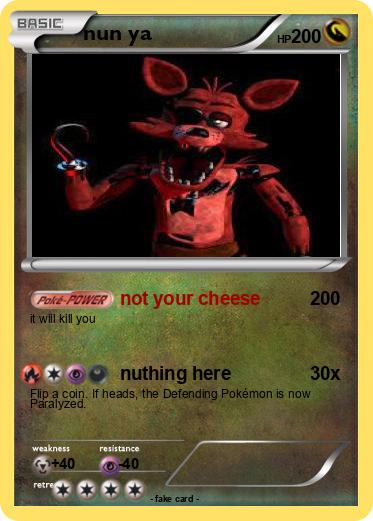 Pokémon nun ya - not your cheese - My Pokemon Card