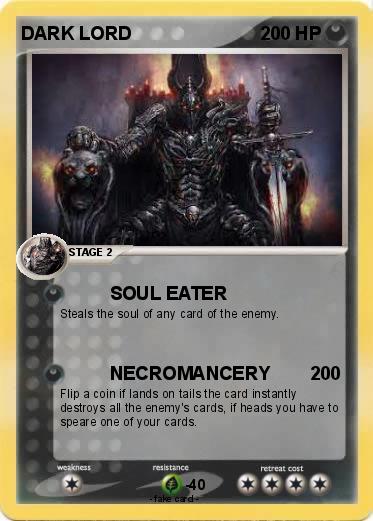 Pokémon DARK LORD 326 326 - SOUL EATER - My Pokemon Card