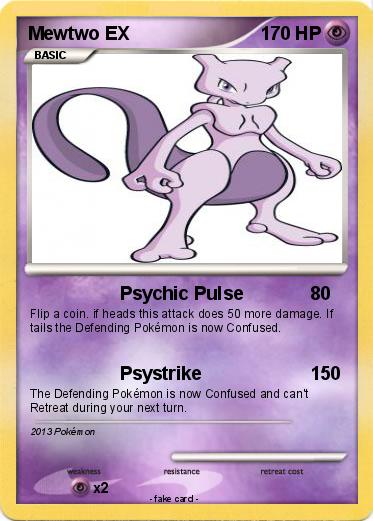 Pokémon Mewtwo EX 358 358 - Psychic Pulse - My Pokemon Card