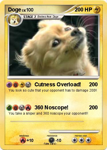 Pokémon Doge 1243 1243 - Cutness Overload! - My Pokemon Card