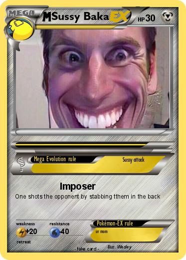 Pokémon Sussy Baka 61 61 - Imposer - My Pokemon Card
