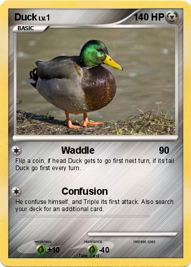 Pokémon Duck 317 317 - Waddle - My Pokemon Card