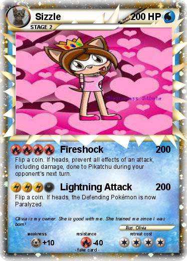 Pokémon Sizzle 2 2 - Fireshock - My Pokemon Card