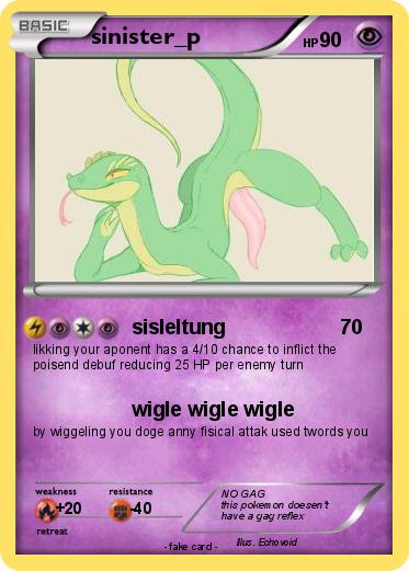 Pokémon sinister p - sisleltung - My Pokemon Card