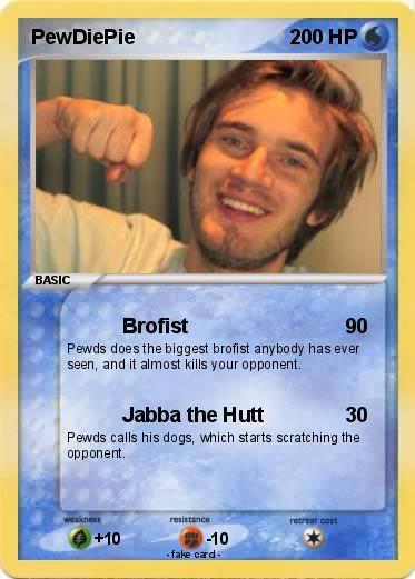 Pokémon PewDiePie 976 976 - Brofist - My Pokemon Card