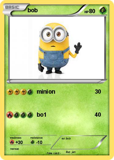 Pokémon bob 3531 3531 - minion - My Pokemon Card
