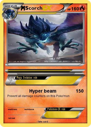 Pokémon Scorch 53 53 - Hyper beam - My Pokemon Card