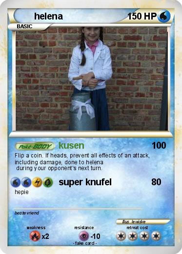 Pokémon helena 17 17 - kusen - My Pokemon Card