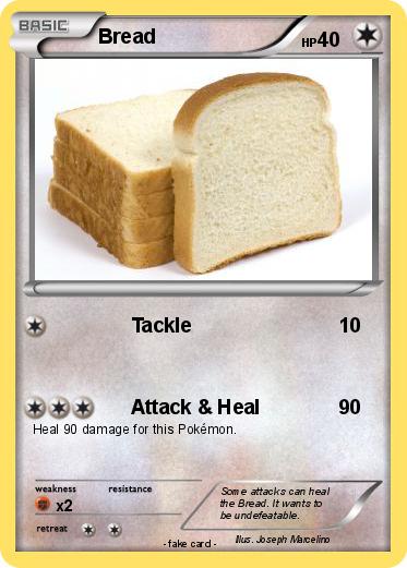 Pokémon Bread 119 119 - Tackle - My Pokemon Card