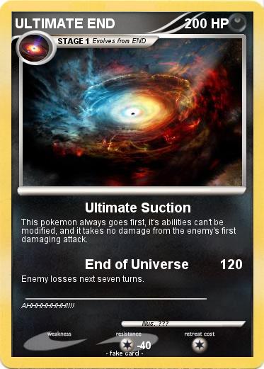 Pokémon ULTIMATE END - Ultimate Suction - My Pokemon Card