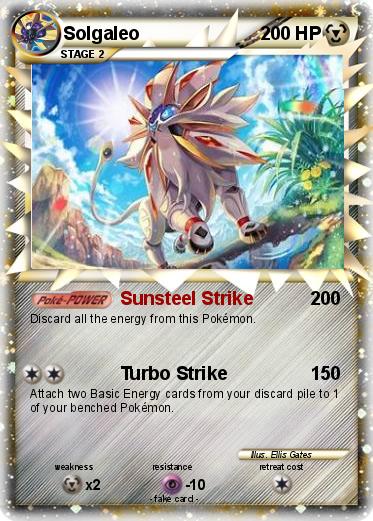 Pokémon Solgaleo 859 859 - Sunsteel Strike - My Pokemon Card
