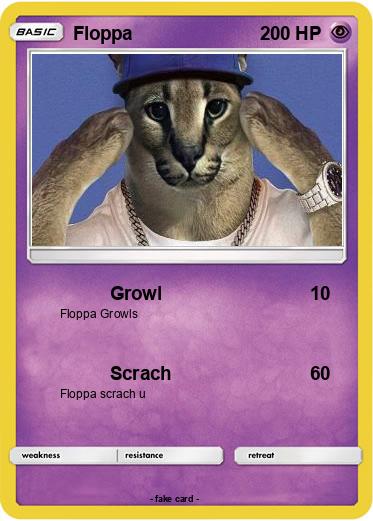 Pokémon Floppa 133 133 - Growl - My Pokemon Card
