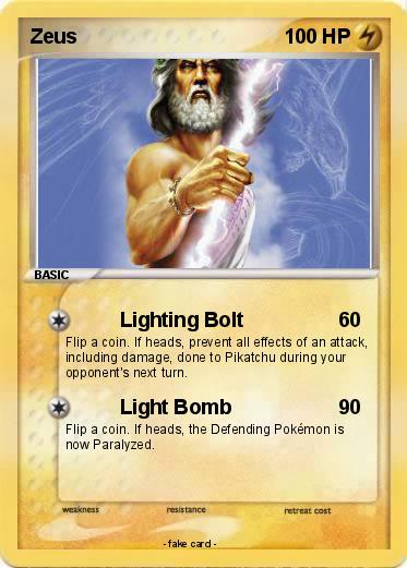 Pokémon Zeus 1359 1359 - Lighting Bolt - My Pokemon Card