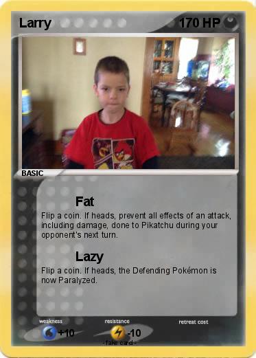Pokémon Larry 345 345 - Fat - My Pokemon Card