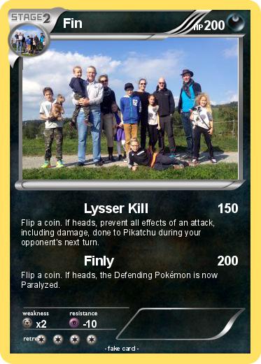 Pokémon Fin 179 179 - Lysser Kill - My Pokemon Card